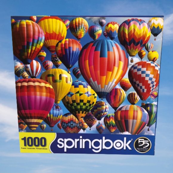 Springbok | Games | Jigsaw Puzzle Springbok Hot Air Balloon Fest 00 ...